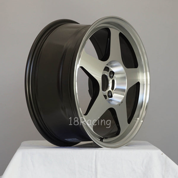 Rota Wheels Slipstream 1775 4X100 45 67.1 Full Polish Gunmetal – 18racing