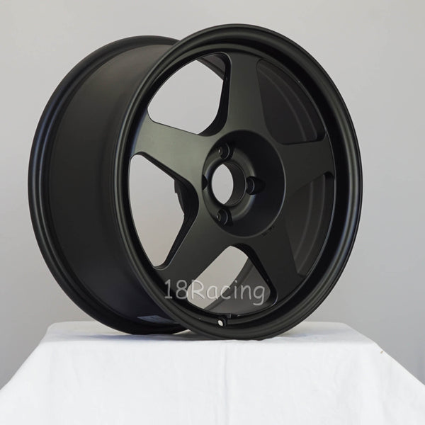 Rota Wheels Slipstream 1780 4X100 40 67.1 Satin Black – 18racing