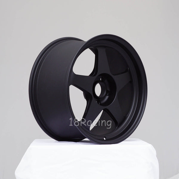 Rota Wheels Slipstream 1895 5X120 40 64.1 Satin Black 22 LBS – 18racing