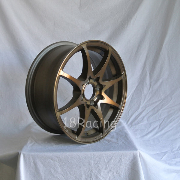 Rota Wheels Fighter 8 16x7 4X100/114.3 40 73 Full Royal Sport Bronze ...