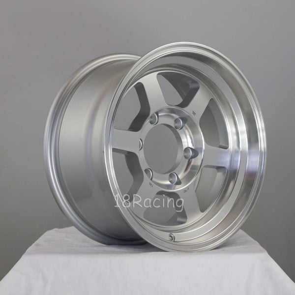 Rota Wheels Grid Type X 1680 6X139.7 0 110 Full Polish Silver NO CAPS ...