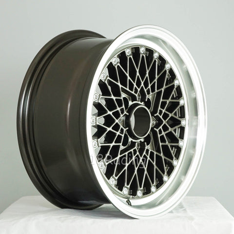 Rota Wheels Os Mesh 1570 4X110 20 73 Gunmetal with Polish Lip – 18racing