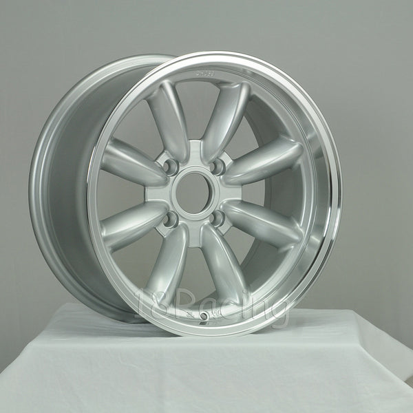 Rota Wheels RB 1680 4X114.3 4 73 Silver with Polish Lip – 18racing