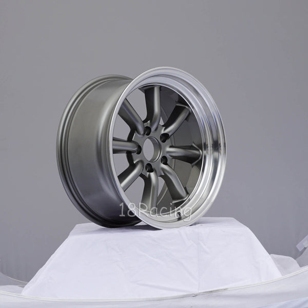 Rota Wheels RKR 1785 5X114.3 0 73 Steel Grey with Polish Lip – 18racing