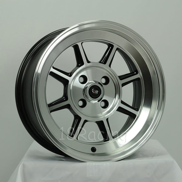 Rota Wheels Shakotan 1570 4X98 15 58.5 Full Polish Black – 18racing