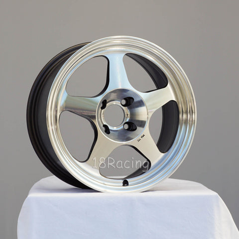 Rota Wheels Slipstream 1680 4X100 34 67.1 Full Polish Gunmetal – 18racing
