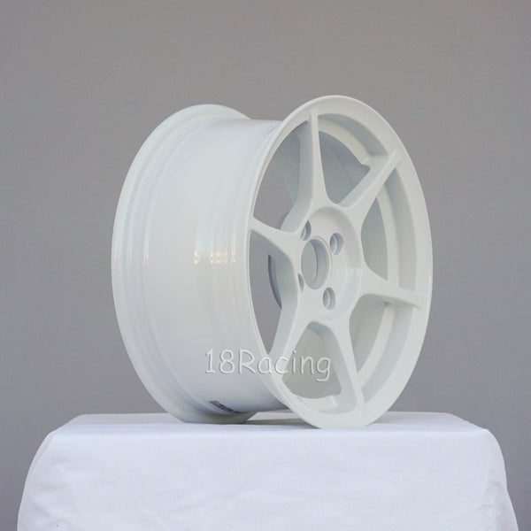 356 Wheels TFS-401 1570 5X100 35 57.1 White – 18racing