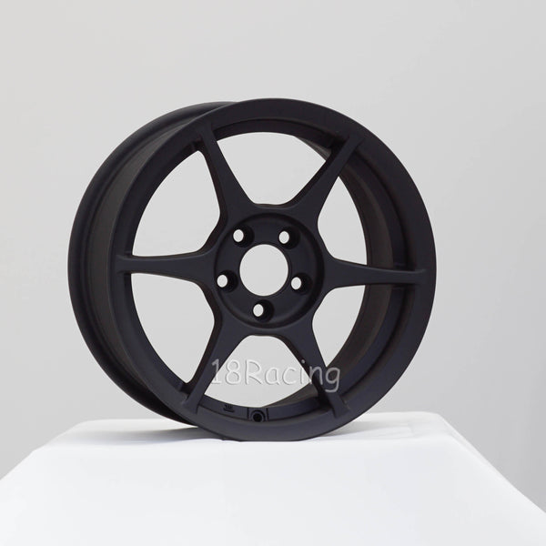 356 Wheels TFS-401 1570 4X100 35 67.1 Flat Black – 18racing