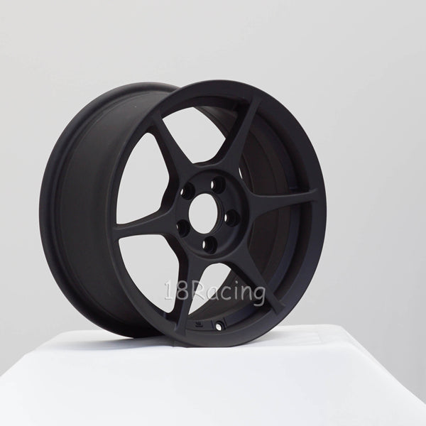356 Wheels TFS-401 1570 4X100 35 67.1 Flat Black – 18racing